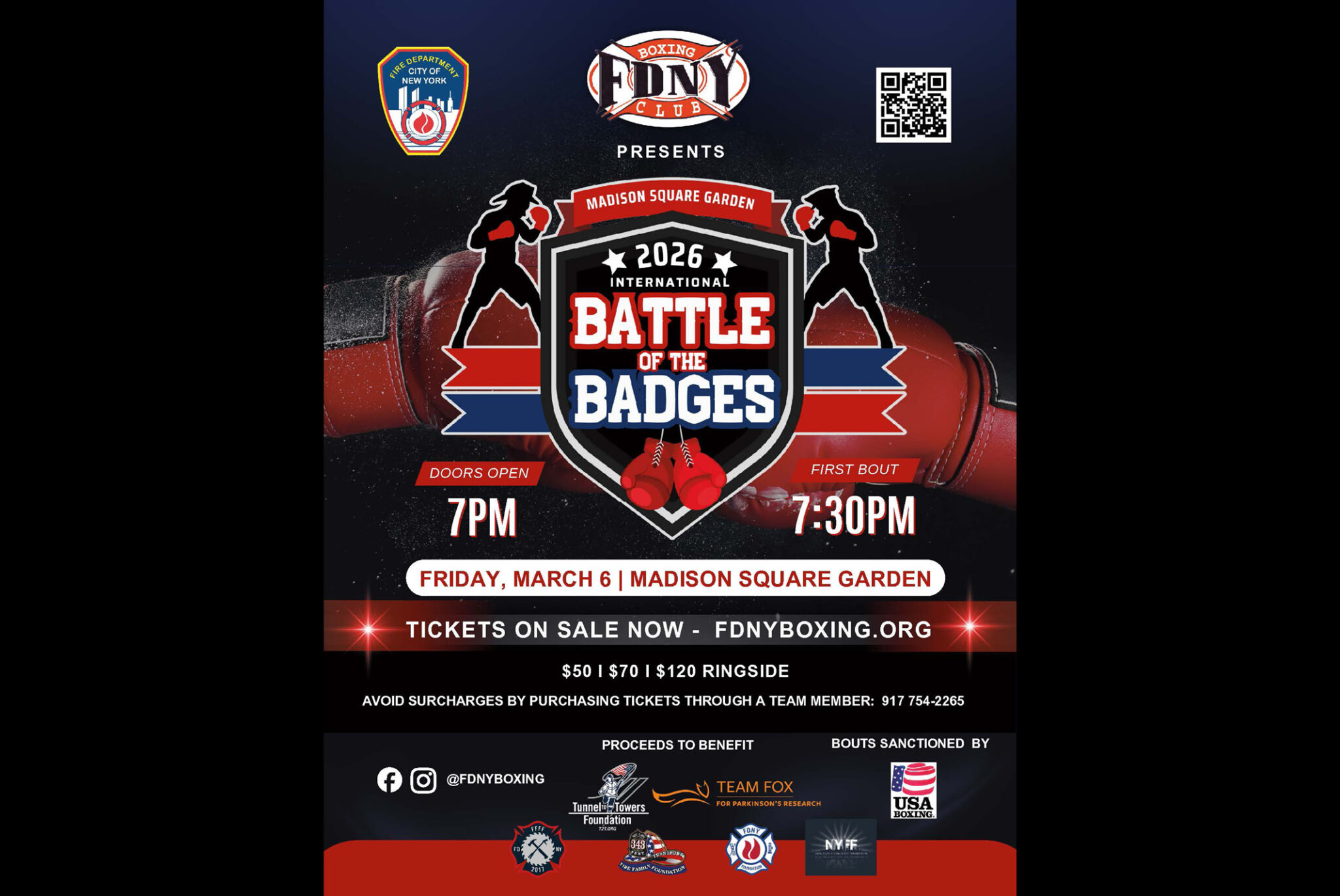 Come Support the FDNY Boxing Club as they Compete in the International ...